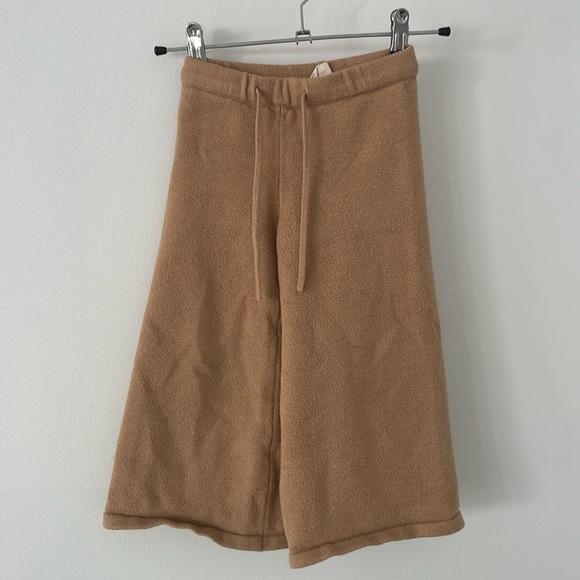 Ghanda | Bottoms | Ghanda Girls Wide Leg Knit Pants Beige 7s Inspired ...
